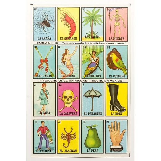 Jumbo Loteria Cards - playerblog