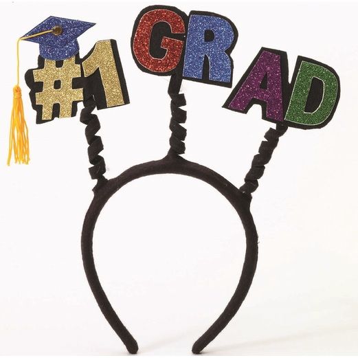 #1 Grad Headband | Fiesta Party Supplies