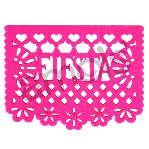 Heavy Felt Fiesta Coasters | Fiesta Party Supplies