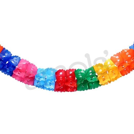 Jumbo Plastic Multi Garland | Fiesta Party Supplies