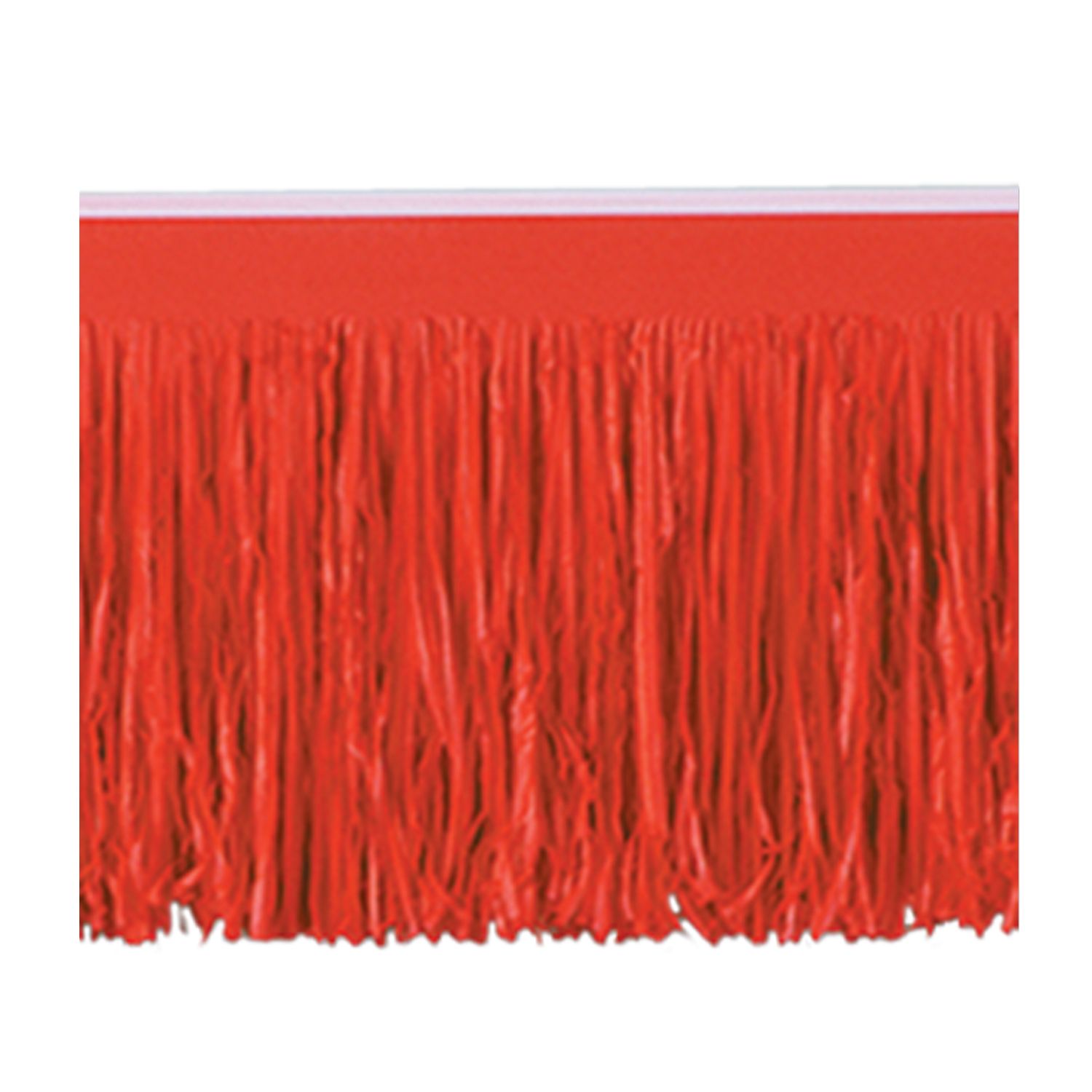 Red Fringe Drape | Fiesta Party Supplies