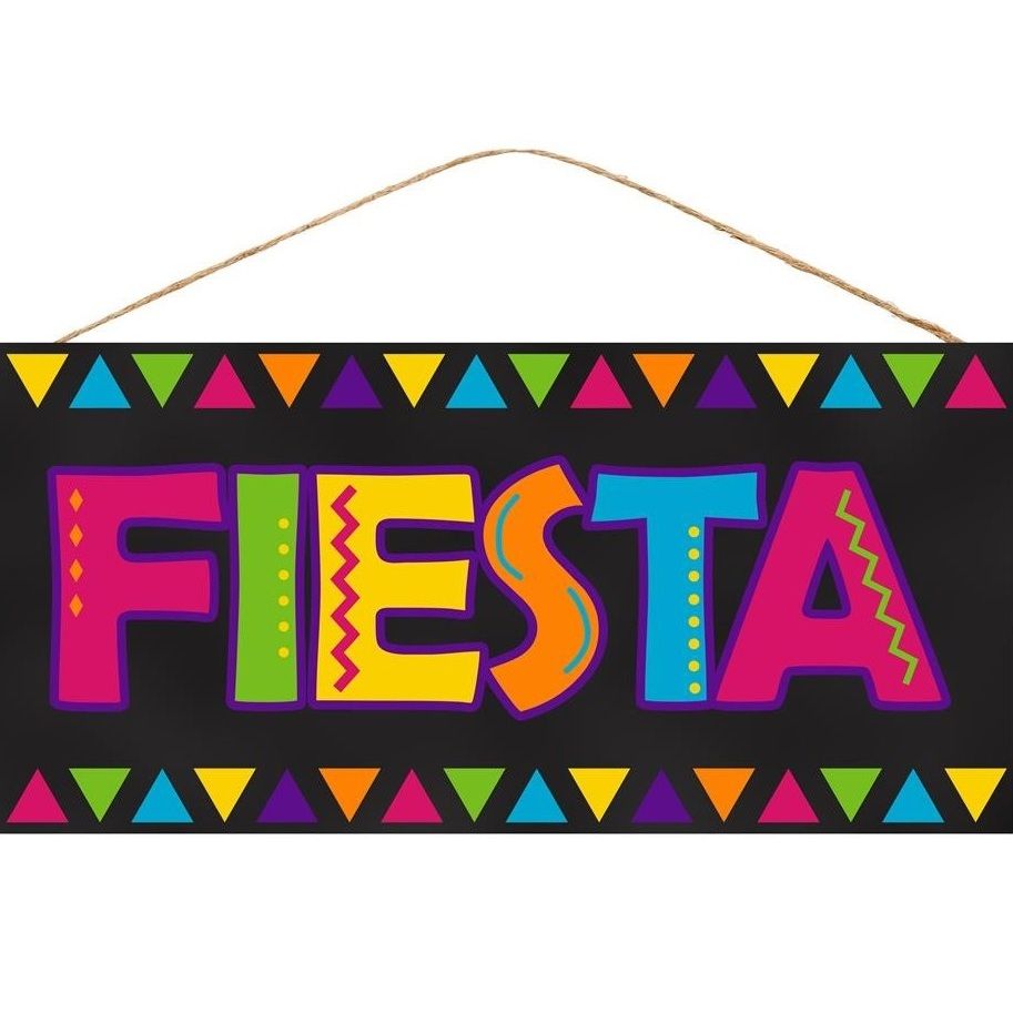 Fiesta Sign 12.5" | Fiesta Party Supplies