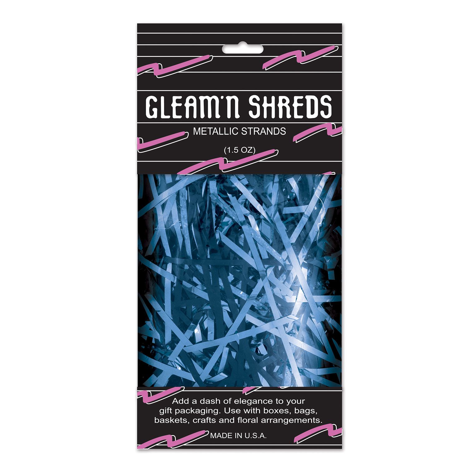 Blue Metallic Shreds | Fiesta Party Supplies