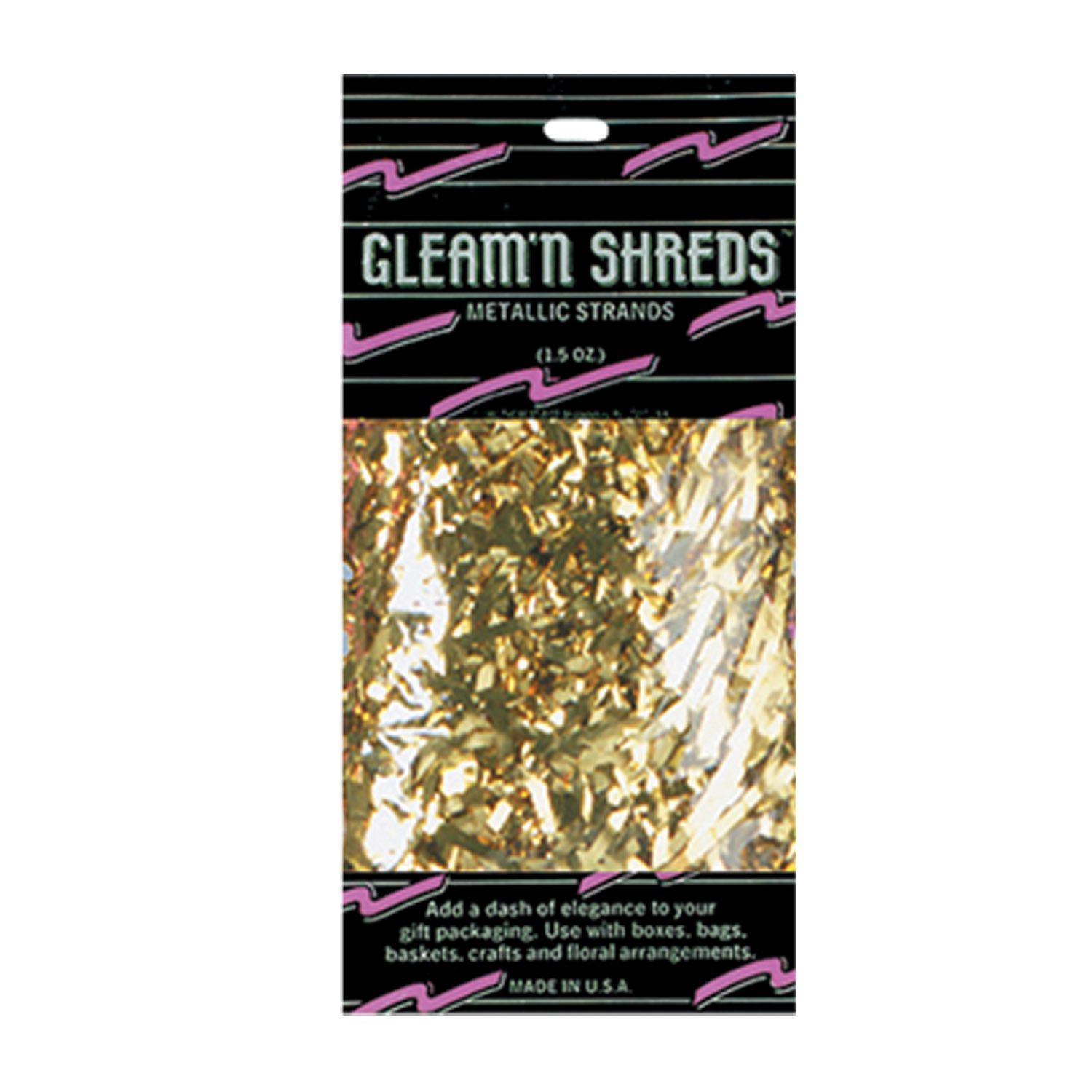 Gold Metallic Shreds | Fiesta Party Supplies