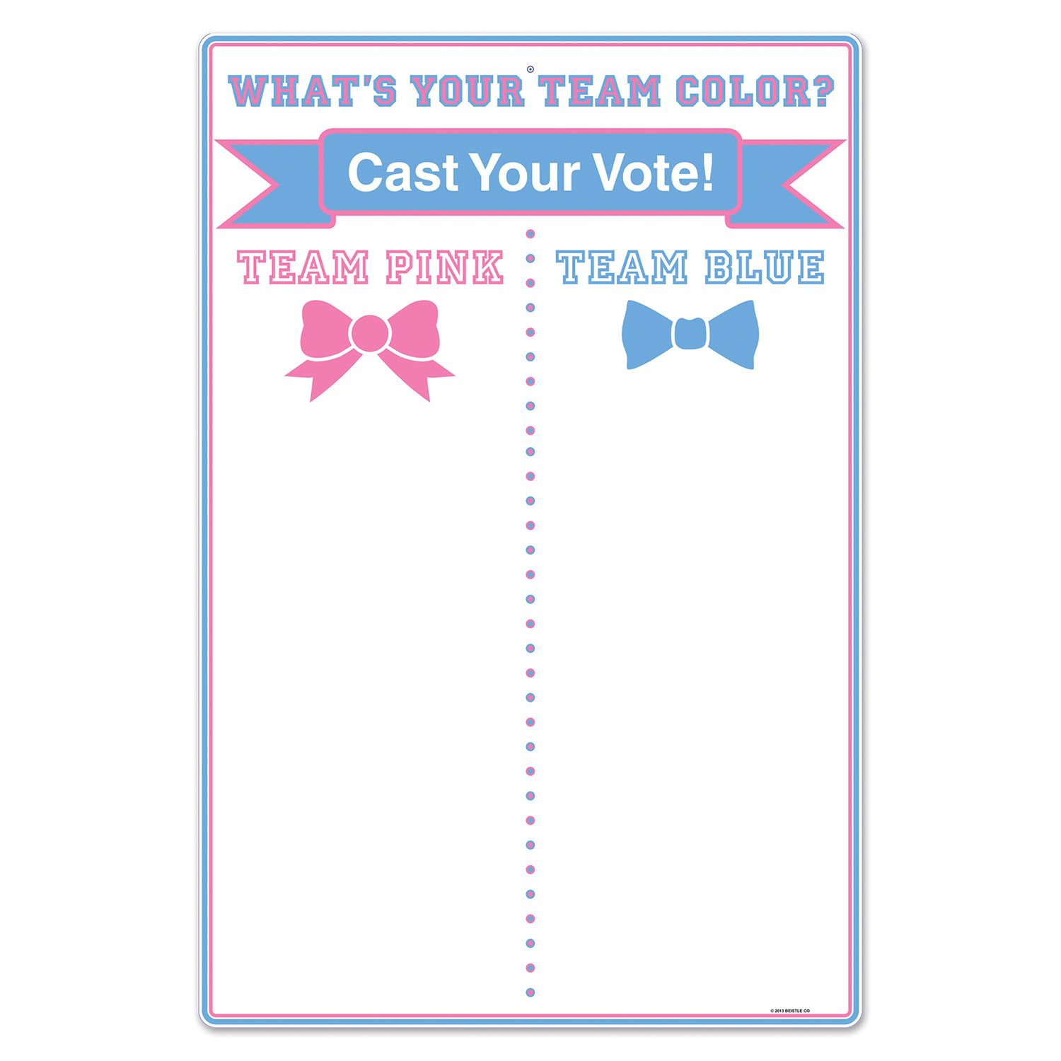 Gender Reveal Tally Board | Fiesta Party Supplies