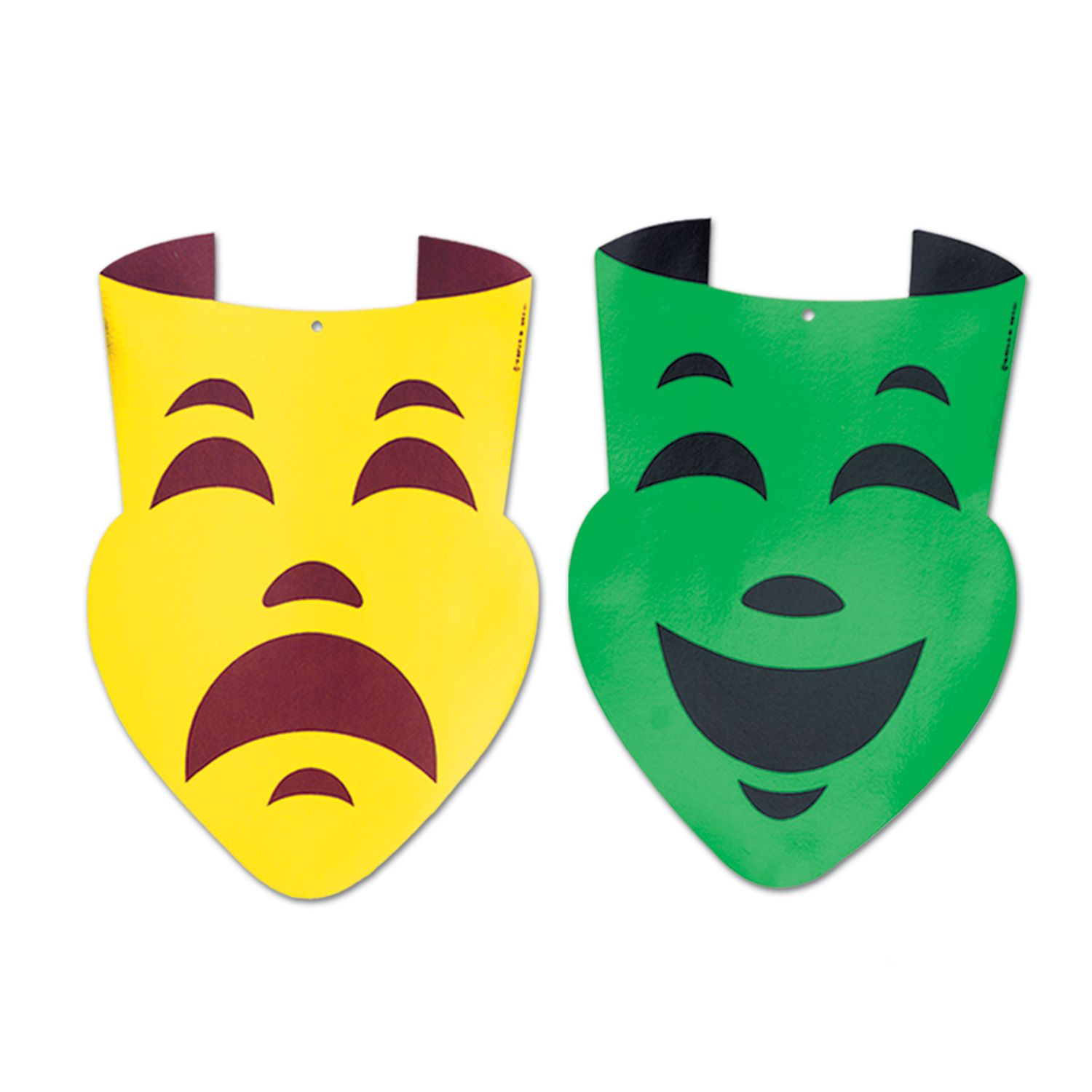 Comedy & Tragedy Faces | Fiesta Party Supplies