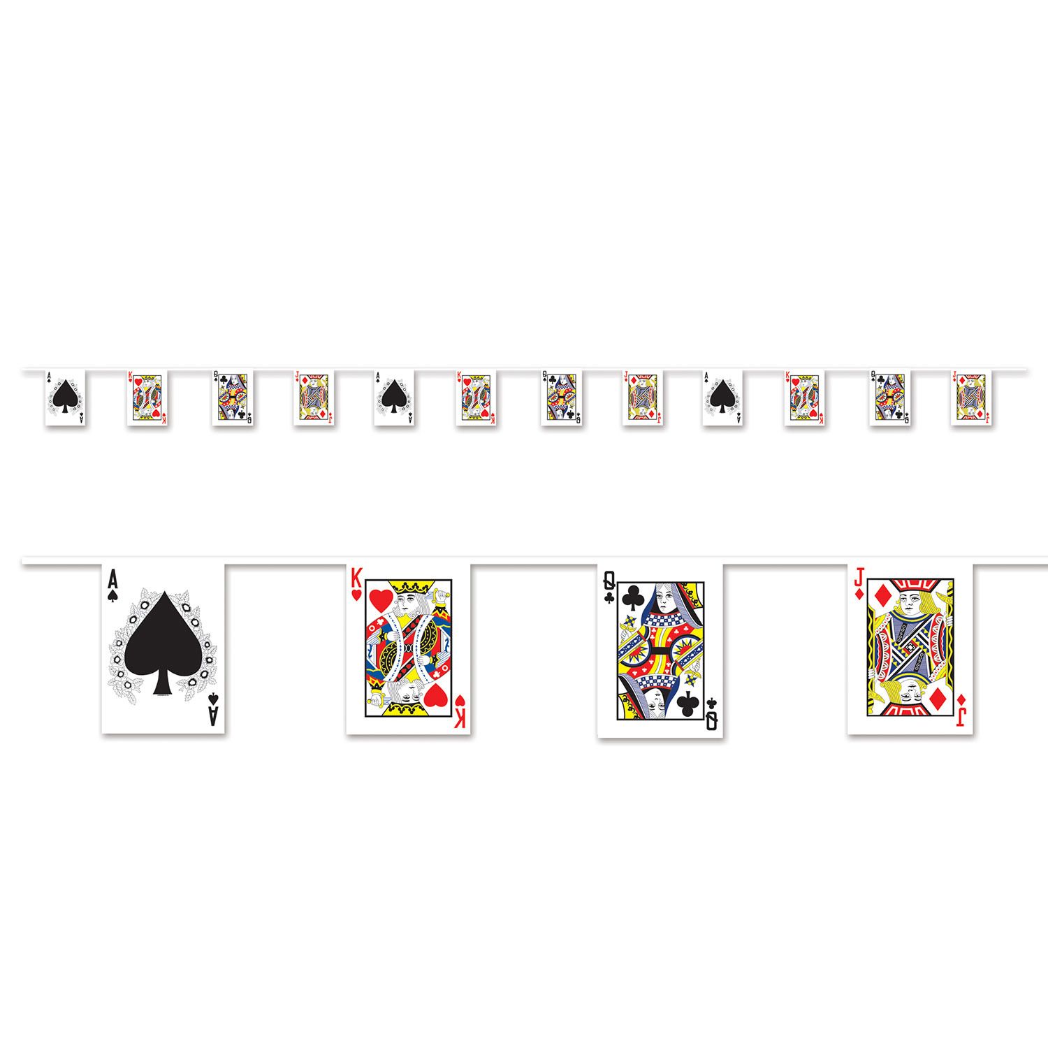 Playing Card Pennant Banner | Fiesta Party Supplies