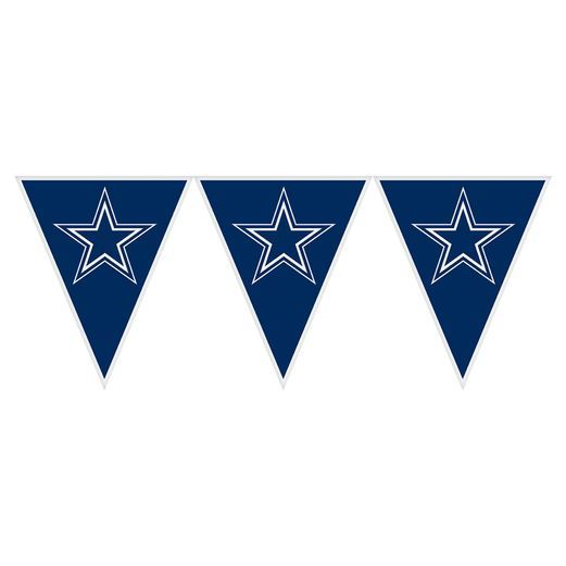 Dallas Cowboys Pennant Banner | Fiesta Party Supplies