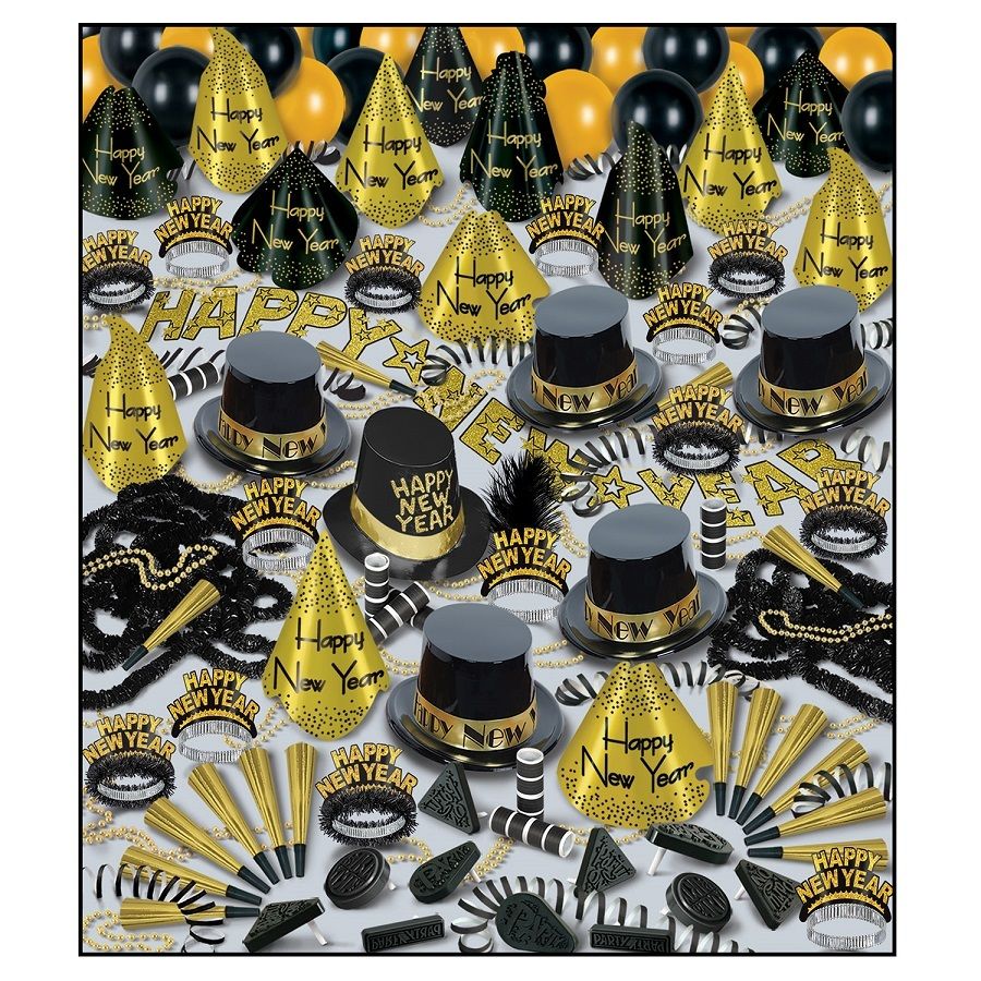 Golden Bonanza Party Kit for 100 | Fiesta Party Supplies