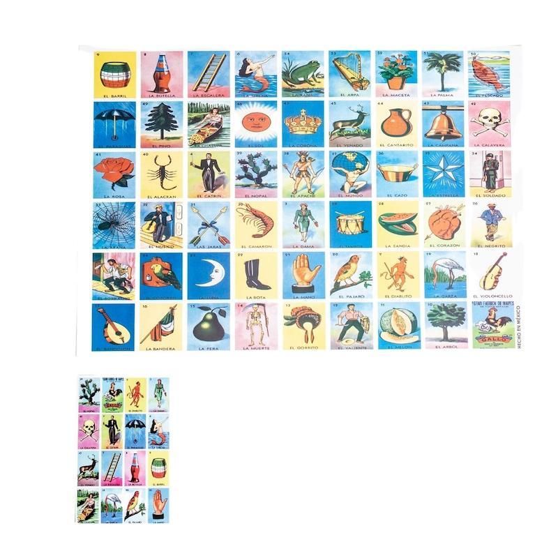 Loteria Paper Placemats | Fiesta Party Supplies