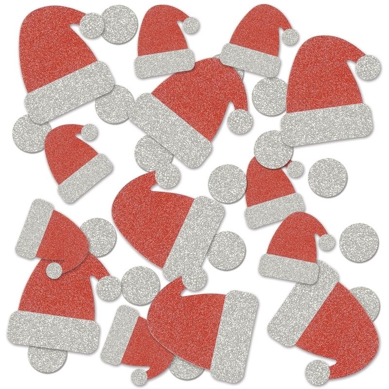 Santa Hat Deluxe Sparkle Confetti | Fiesta Party Supplies