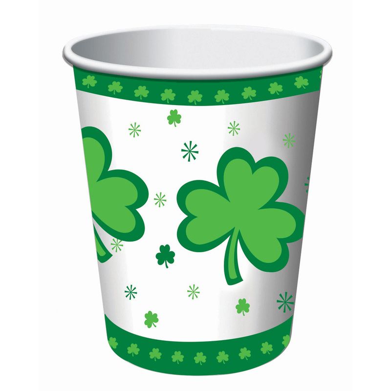 Shamrock Cups | Fiesta Party Supplies