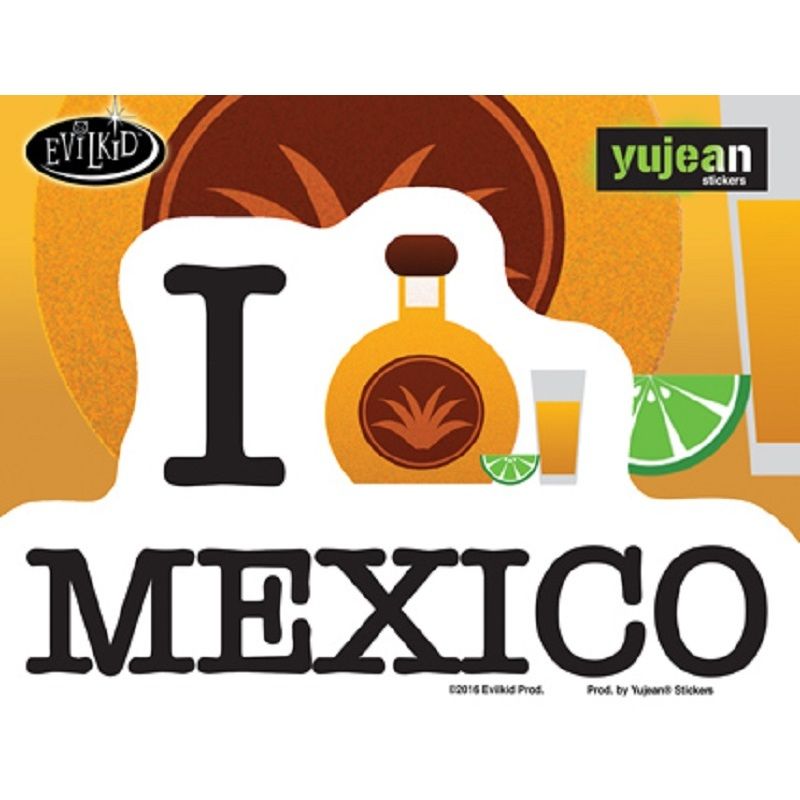 Tequila Mexico Sticker | Fiesta Party Supplies