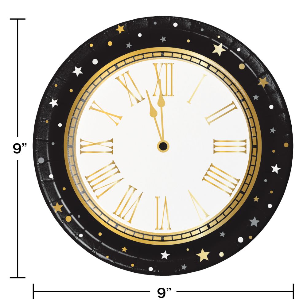New Years Clock Png