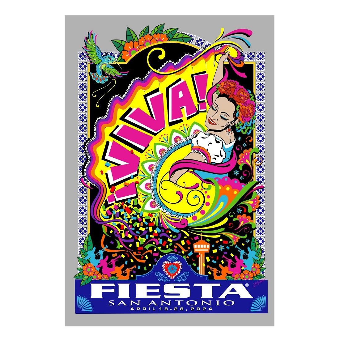 2024 Fiesta Poster | Fiesta Party Supplies